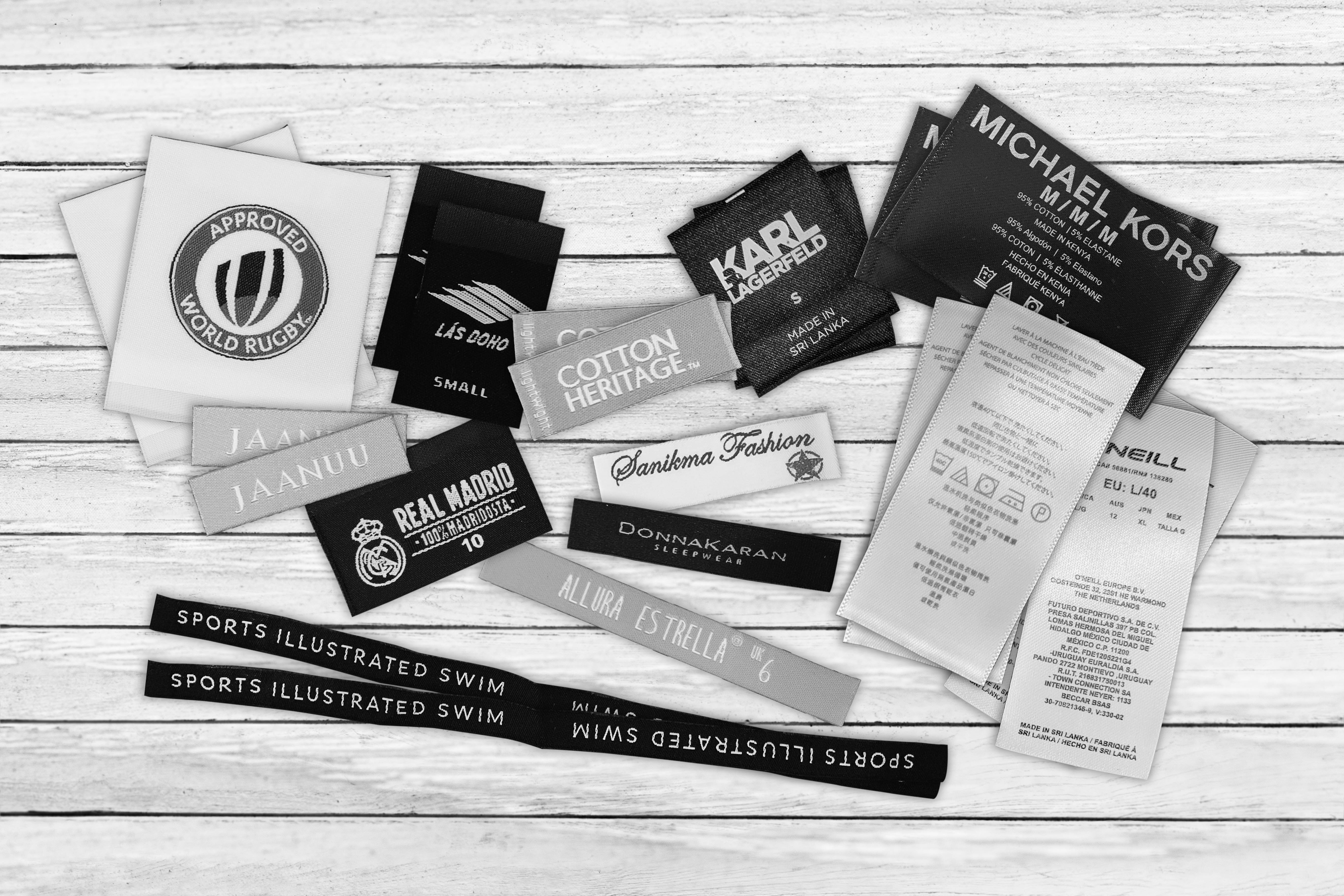 Labels – Woven & Printed – Sensa Solutions Lanka